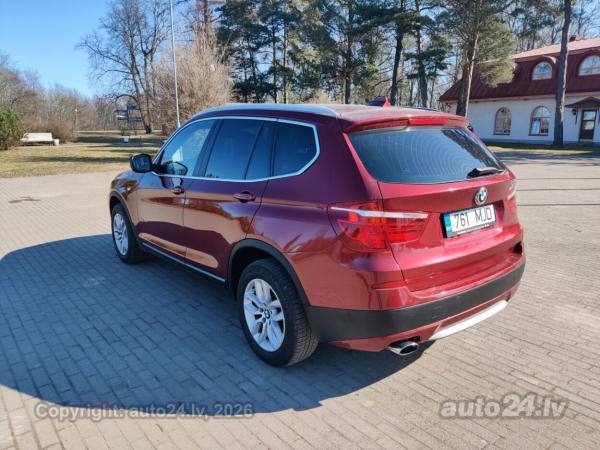 Red BMW X3 2013 in Johvi, with an engine capacity of 2.00 L and mileage of 139 thousand km for 12500 €, photo 6 on AUTOMOTO.COM.LV
