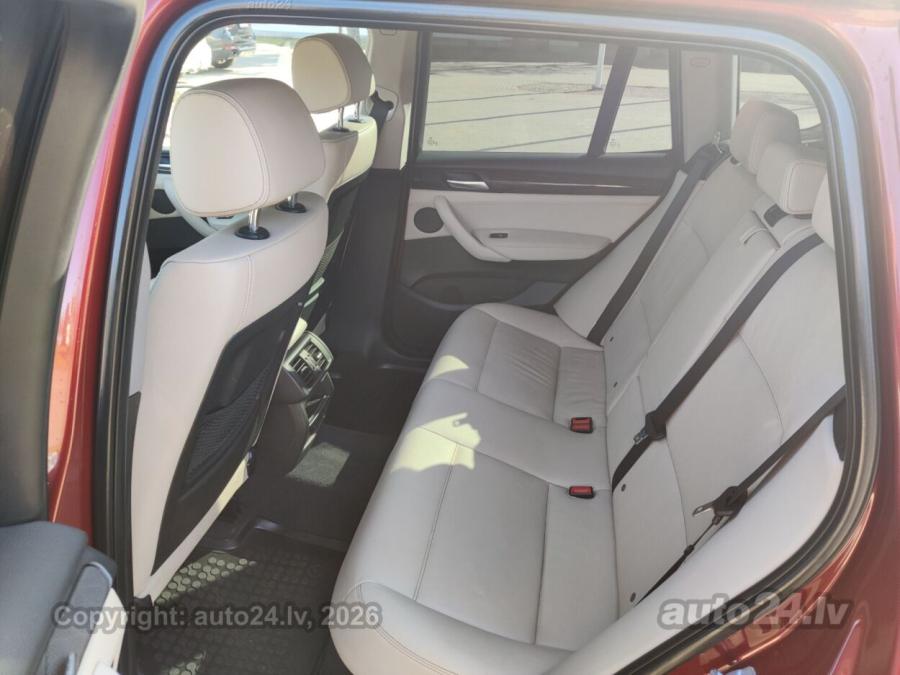 Red BMW X3 2013 in Johvi, with an engine capacity of 2.00 L and mileage of 139 thousand km for 12500 €, photo 10 on AUTOMOTO.COM.LV