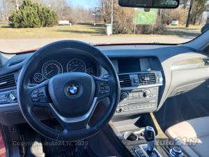 Red BMW X3 2013 in Johvi, with an engine capacity of 2.00 L and mileage of 139 thousand km for 12500 €, photo 11 on AUTOMOTO.COM.LV