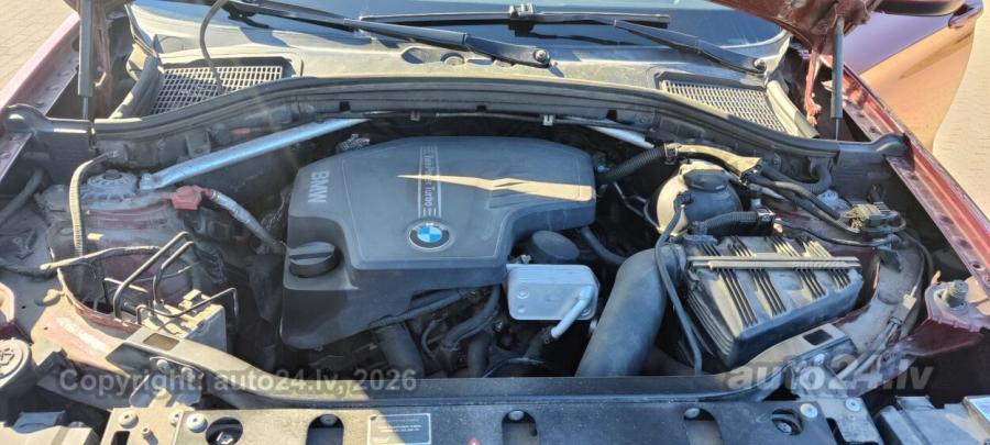 Red BMW X3 2013 in Johvi, with an engine capacity of 2.00 L and mileage of 139 thousand km for 12500 €, photo 17 on AUTOMOTO.COM.LV