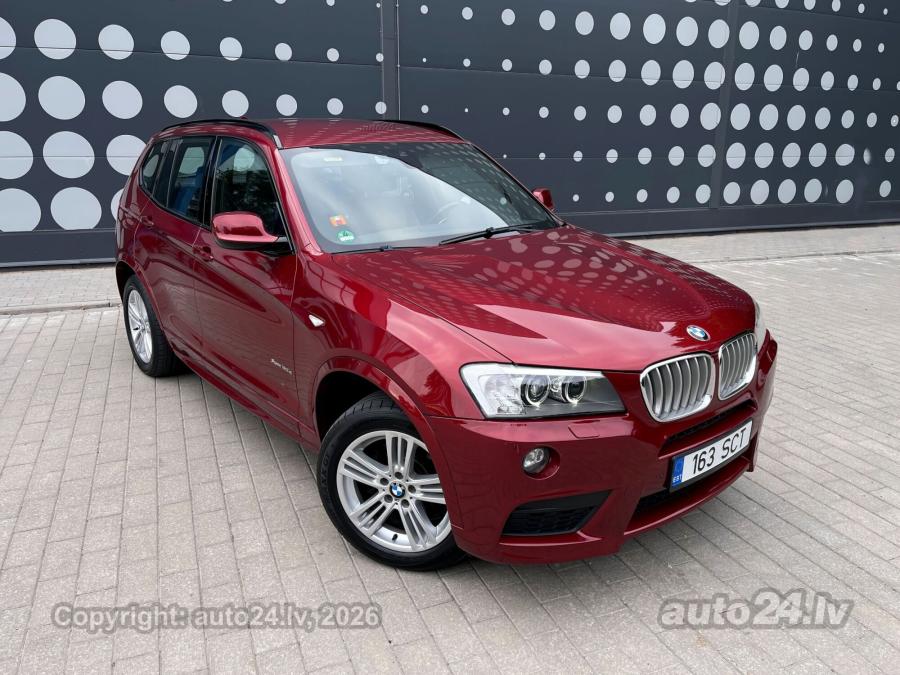 Sarkans BMW X3 2013 Tartu, ar dzinēja tilpumu 3.00 L un nobraukumu 236 tūkst. km par 14490 €, foto 1 vietnē AUTOMOTO.COM.LV