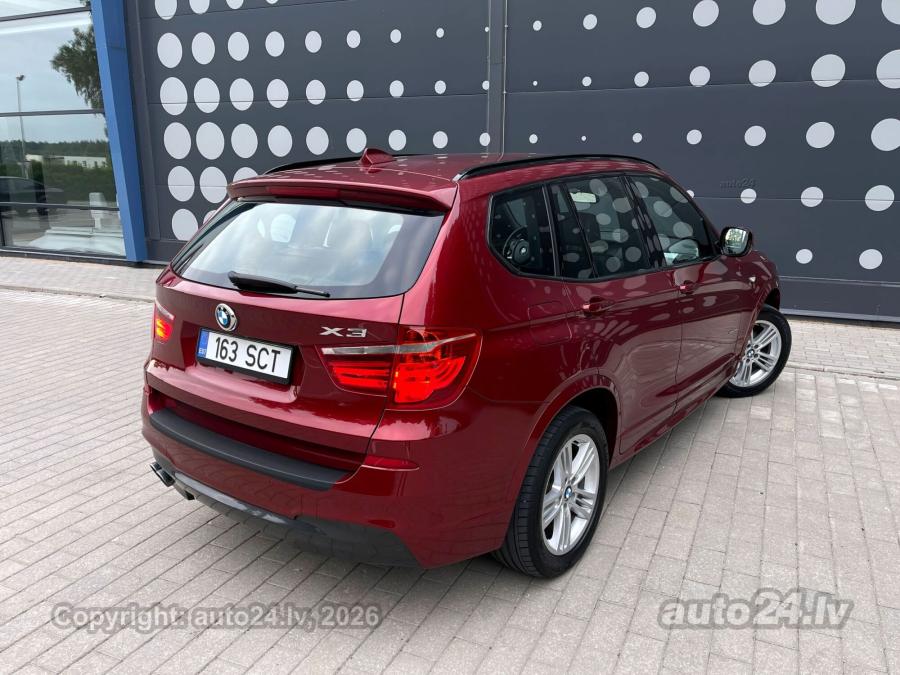 Sarkans BMW X3 2013 Tartu, ar dzinēja tilpumu 3.00 L un nobraukumu 236 tūkst. km par 14490 €, foto 5 vietnē AUTOMOTO.COM.LV