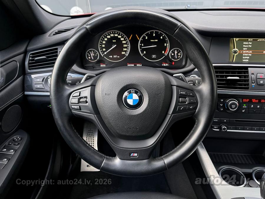 Sarkans BMW X3 2013 Tartu, ar dzinēja tilpumu 3.00 L un nobraukumu 236 tūkst. km par 14490 €, foto 17 vietnē AUTOMOTO.COM.LV