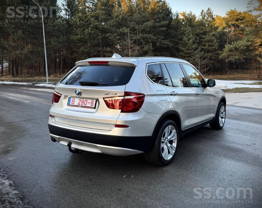 BMW X3 2012 in Jurmala, with an engine capacity of 2.00 L and mileage of 211 thousand km for 9250 €, photo 7 on AUTOMOTO.COM.LV