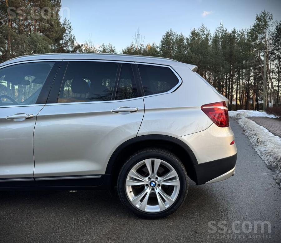 BMW X3 2012 in Jurmala, with an engine capacity of 2.00 L and mileage of 211 thousand km for 9250 €, photo 9 on AUTOMOTO.COM.LV