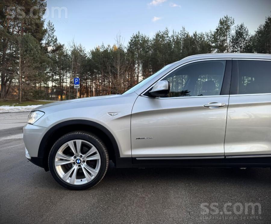 BMW X3 2012 in Jurmala, with an engine capacity of 2.00 L and mileage of 211 thousand km for 9250 €, photo 10 on AUTOMOTO.COM.LV