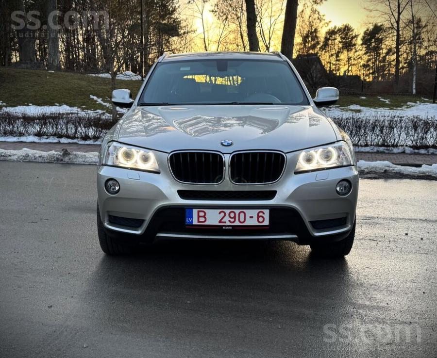 BMW X3 2012 in Jurmala, with an engine capacity of 2.00 L and mileage of 211 thousand km for 9250 €, photo 13 on AUTOMOTO.COM.LV