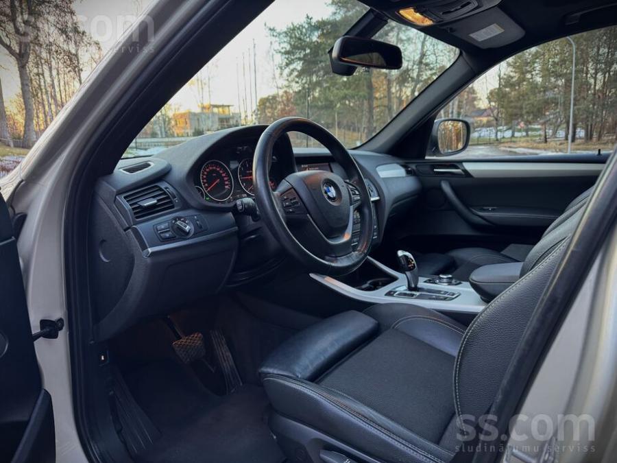 BMW X3 2012 in Jurmala, with an engine capacity of 2.00 L and mileage of 211 thousand km for 9250 €, photo 24 on AUTOMOTO.COM.LV