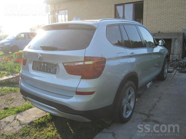 BMW X3 2015 in Rezekne, with an engine capacity of 3.00 L and mileage of 250 thousand km for 11000 €, photo 3 on AUTOMOTO.COM.LV