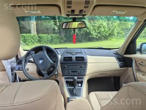 White BMW X3 2005 in Rezekne, with an engine capacity of 2.50 L and mileage of 175 thousand km for 2900 €, photo 5 on AUTOMOTO.COM.LV