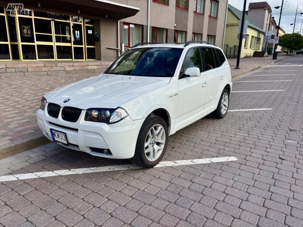 Белый БМВ Х3 2006 в Утена, объемом двигателя 3.00 л и пробегом 307 тыс. км за 4200 €, фото 1 на AUTOMOTO.COM.LV