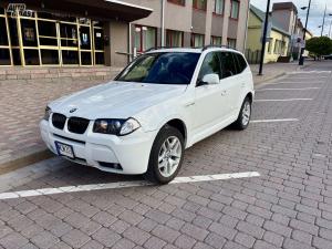 Белый БМВ Х3 2006 в Утена, объемом двигателя 3.00 л и пробегом 307 тыс. км за 4200 €, фото  на AUTOMOTO.COM.LV
