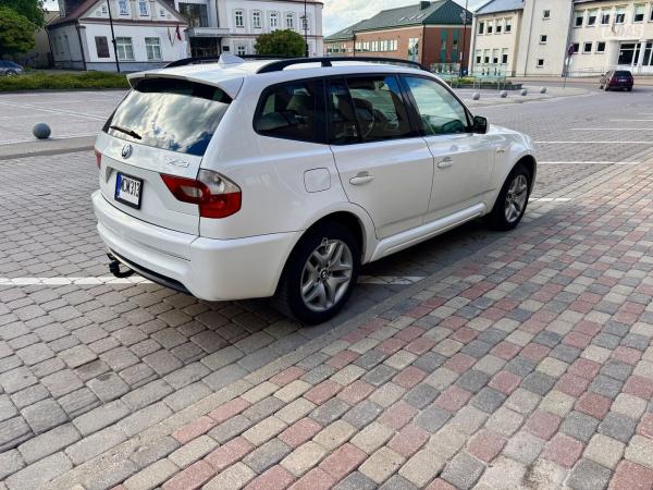 Белый БМВ Х3 2006 в Утена, объемом двигателя 3.00 л и пробегом 307 тыс. км за 4200 €, фото 4 на AUTOMOTO.COM.LV