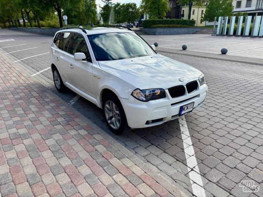 Белый БМВ Х3 2006 в Утена, объемом двигателя 3.00 л и пробегом 307 тыс. км за 4200 €, фото 9 на AUTOMOTO.COM.LV