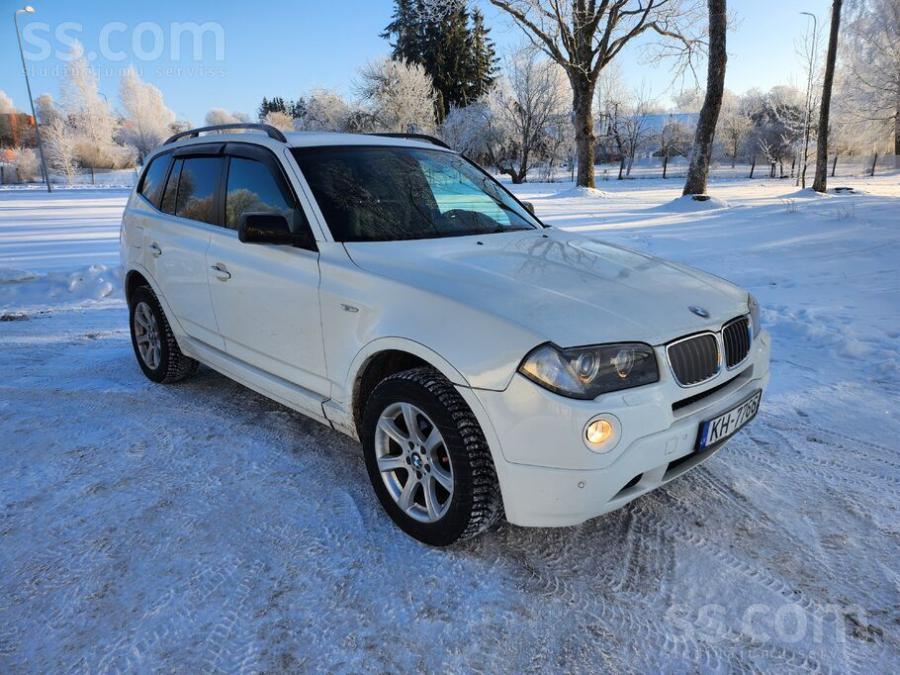 Белый БМВ Х3 2006 в Цесис, объемом двигателя 3.00 л и пробегом 281 тыс. км за 5550 €, фото 3 на AUTOMOTO.COM.LV