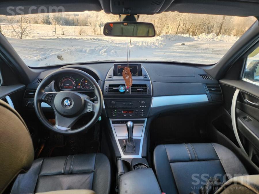 Белый БМВ Х3 2006 в Цесис, объемом двигателя 3.00 л и пробегом 281 тыс. км за 5550 €, фото 8 на AUTOMOTO.COM.LV