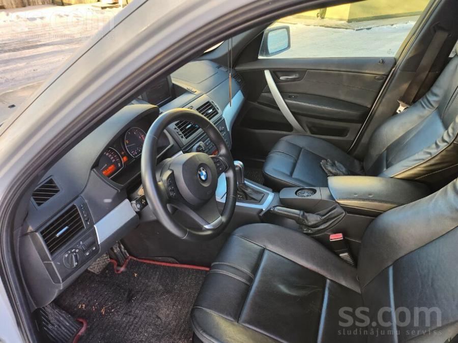 Белый БМВ Х3 2006 в Цесис, объемом двигателя 3.00 л и пробегом 281 тыс. км за 5550 €, фото 10 на AUTOMOTO.COM.LV
