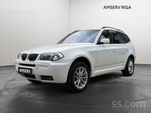 Balts BMW X3 2006 Rīga, ar dzinēja tilpumu 3.00 L un nobraukumu 313 tūkst. km par 6000 €, foto  vietnē AUTOMOTO.COM.LV