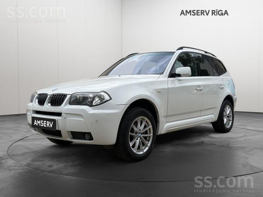 Balts BMW X3 2006 Rīga, ar dzinēja tilpumu 3.00 L un nobraukumu 313 tūkst. km par 6000 €, foto 1 vietnē AUTOMOTO.COM.LV