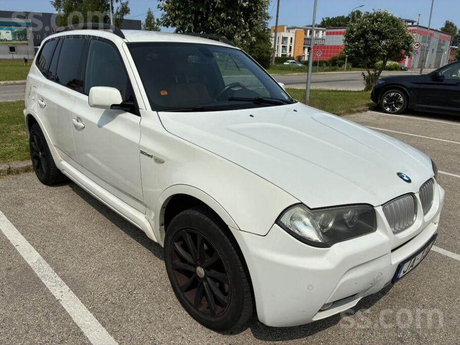 Balts BMW X3 2007 Rīga, ar dzinēja tilpumu 3.00 L un nobraukumu 260 tūkst. km par 12690 €, foto 1 vietnē AUTOMOTO.COM.LV