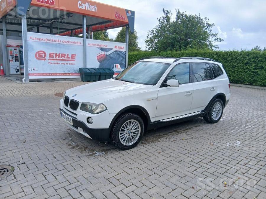 Balts BMW X3 2007 Ogre, ar dzinēja tilpumu 2.00 L un nobraukumu 279 tūkst. km par 3700 €, foto 2 vietnē AUTOMOTO.COM.LV
