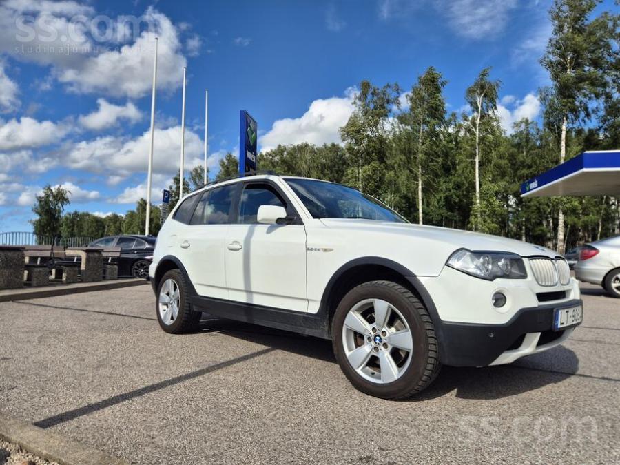 Balts BMW X3 2007 Rīga, ar dzinēja tilpumu 3.00 L un nobraukumu 312 tūkst. km par 6250 €, foto 1 vietnē AUTOMOTO.COM.LV