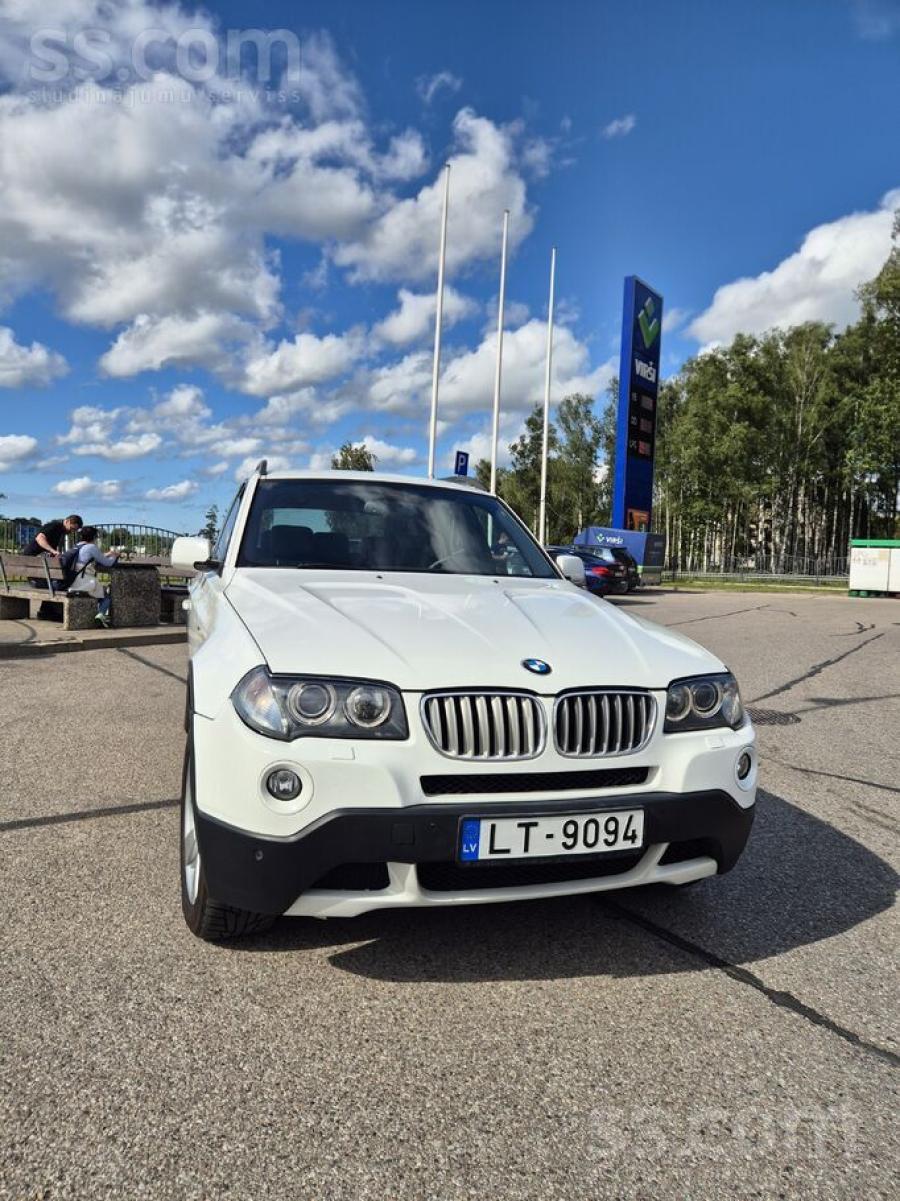 Balts BMW X3 2007 Rīga, ar dzinēja tilpumu 3.00 L un nobraukumu 312 tūkst. km par 6250 €, foto 2 vietnē AUTOMOTO.COM.LV