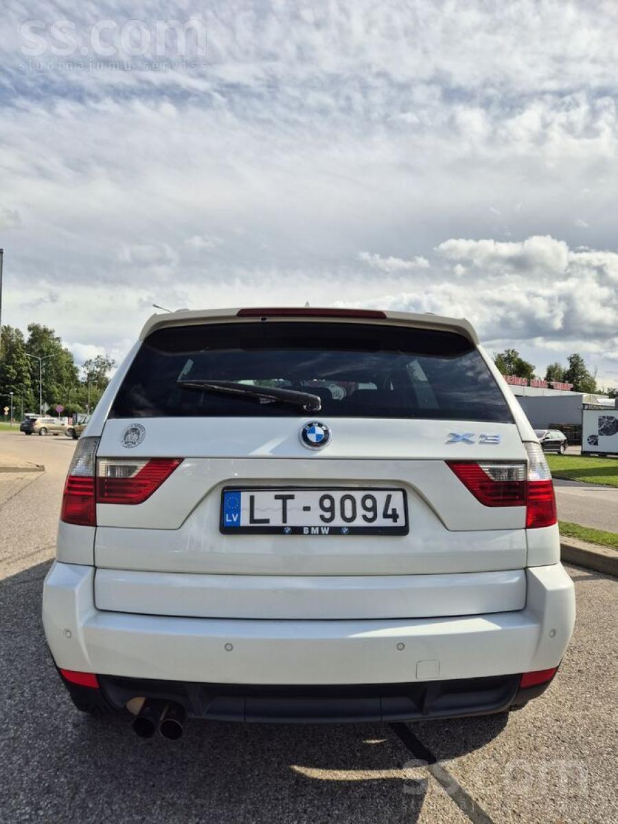 Balts BMW X3 2007 Rīga, ar dzinēja tilpumu 3.00 L un nobraukumu 312 tūkst. km par 6250 €, foto 4 vietnē AUTOMOTO.COM.LV