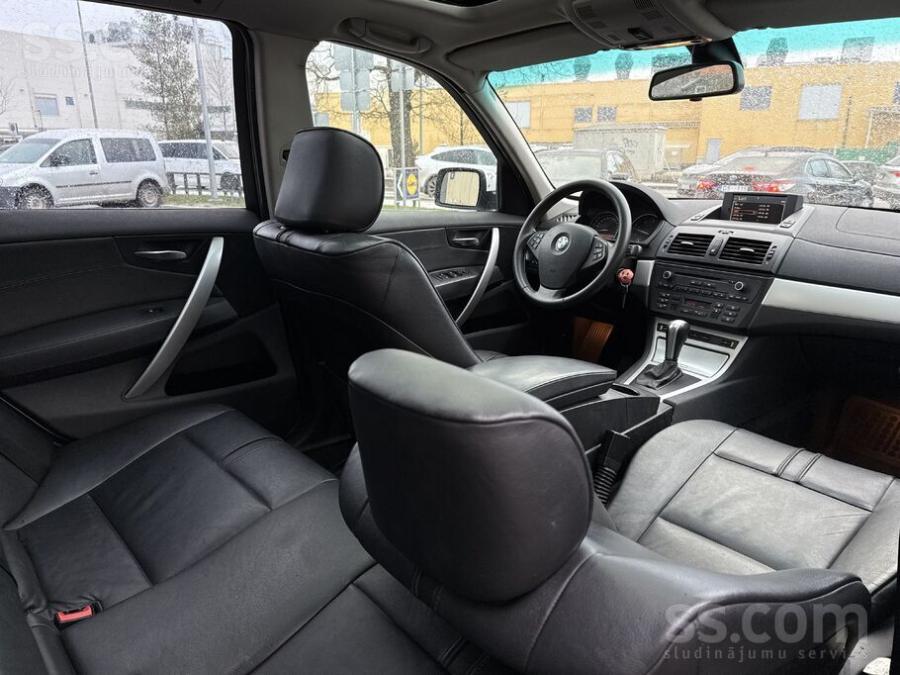 Balts BMW X3 2007 Rīga, ar dzinēja tilpumu 3.00 L un nobraukumu 233 tūkst. km par 3790 €, foto 12 vietnē AUTOMOTO.COM.LV
