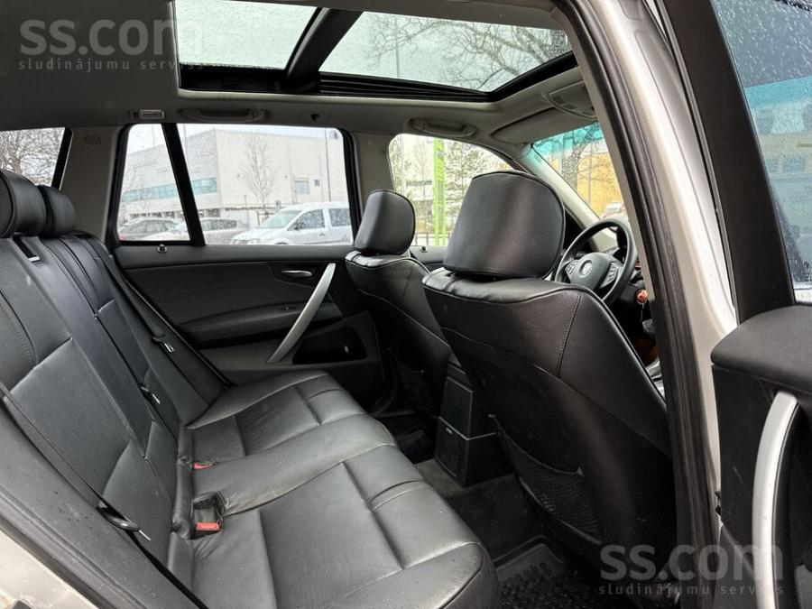 Balts BMW X3 2007 Rīga, ar dzinēja tilpumu 3.00 L un nobraukumu 233 tūkst. km par 3790 €, foto 13 vietnē AUTOMOTO.COM.LV