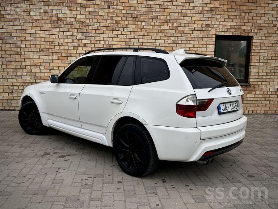 Balts BMW X3 2007 Jelgava, ar dzinēja tilpumu 3.00 L un nobraukumu 264 tūkst. km par 6000 €, foto 4 vietnē AUTOMOTO.COM.LV