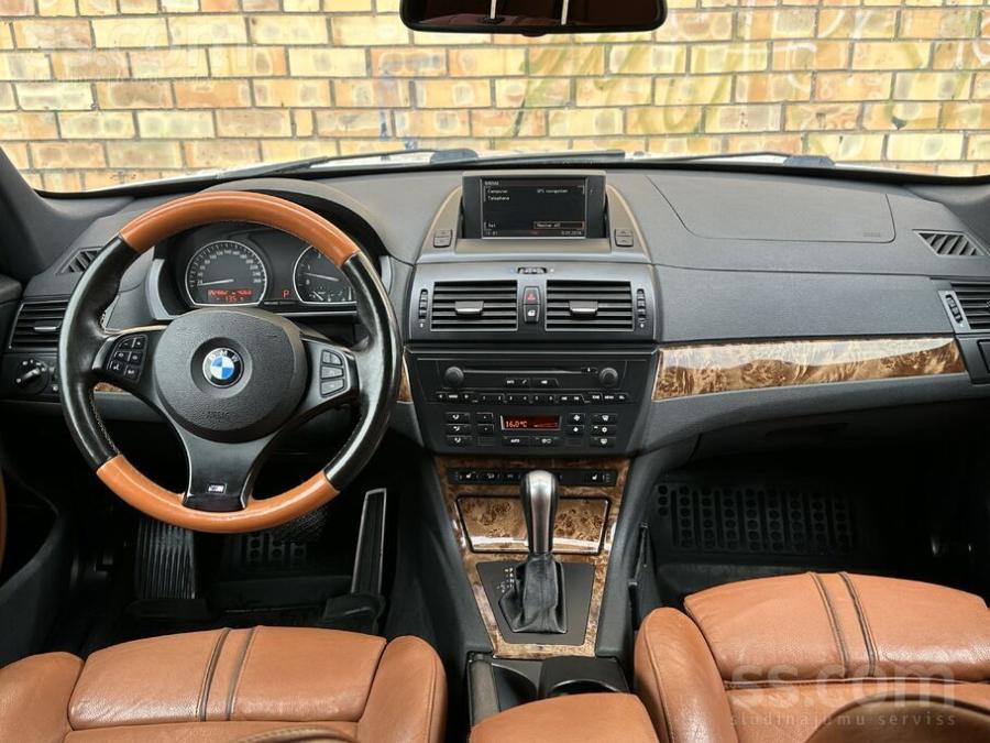 Balts BMW X3 2007 Jelgava, ar dzinēja tilpumu 3.00 L un nobraukumu 264 tūkst. km par 6000 €, foto 6 vietnē AUTOMOTO.COM.LV