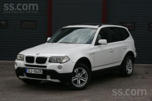 Balts BMW X3 2007 Jelgava, ar dzinēja tilpumu 2.00 L un nobraukumu 280 tūkst. km par 5795 €, foto 3 vietnē AUTOMOTO.COM.LV