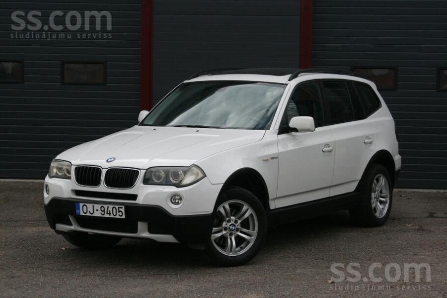 Balts BMW X3 2007 Jelgava, ar dzinēja tilpumu 2.00 L un nobraukumu 280 tūkst. km par 5795 €, foto 3 vietnē AUTOMOTO.COM.LV