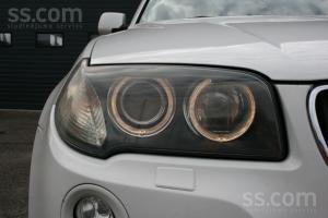 Balts BMW X3 2007 Jelgava, ar dzinēja tilpumu 2.00 L un nobraukumu 280 tūkst. km par 5795 €, foto 7 vietnē AUTOMOTO.COM.LV