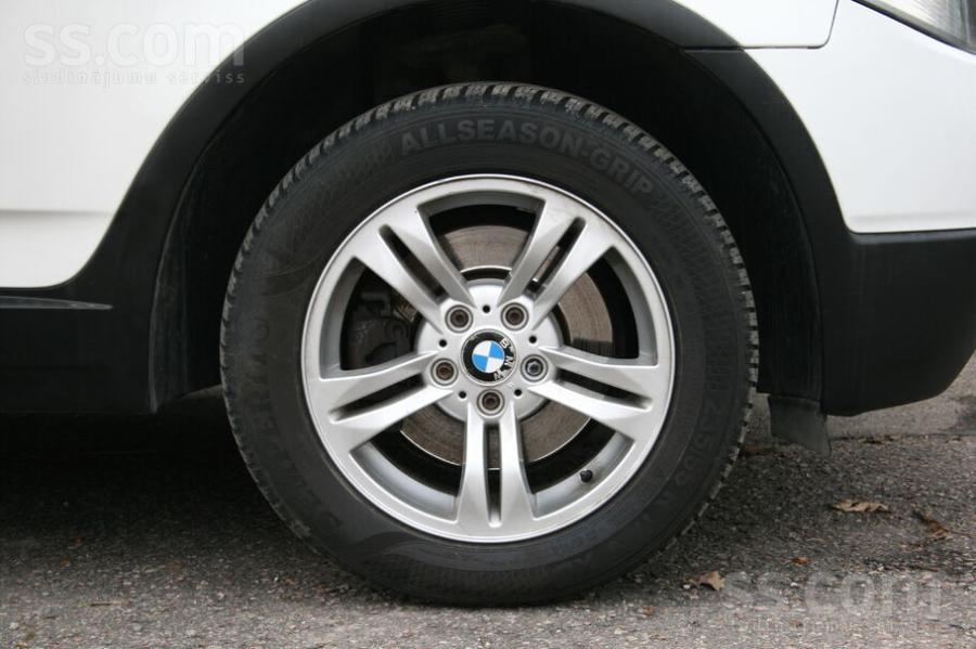 Balts BMW X3 2007 Jelgava, ar dzinēja tilpumu 2.00 L un nobraukumu 280 tūkst. km par 5795 €, foto 11 vietnē AUTOMOTO.COM.LV