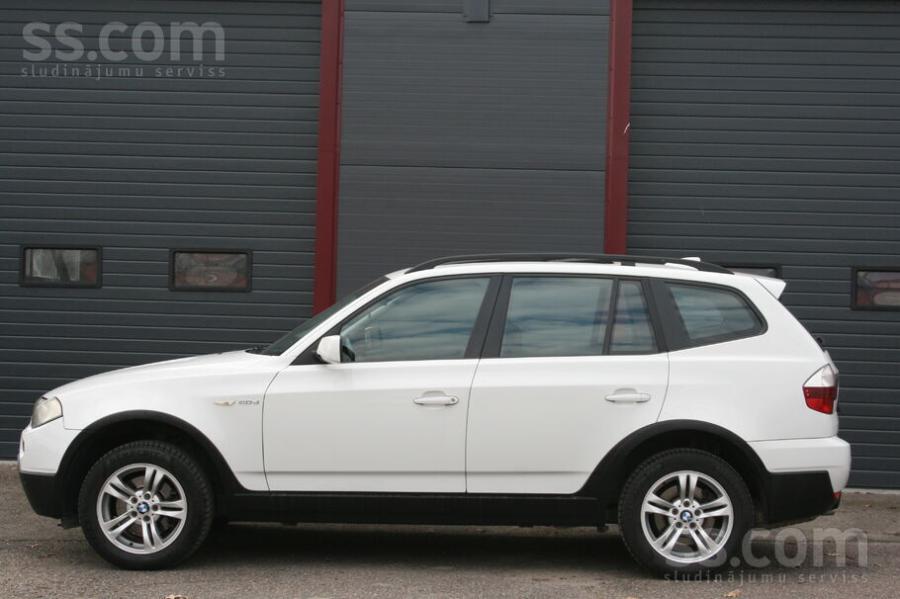 Balts BMW X3 2007 Jelgava, ar dzinēja tilpumu 2.00 L un nobraukumu 280 tūkst. km par 5795 €, foto 12 vietnē AUTOMOTO.COM.LV