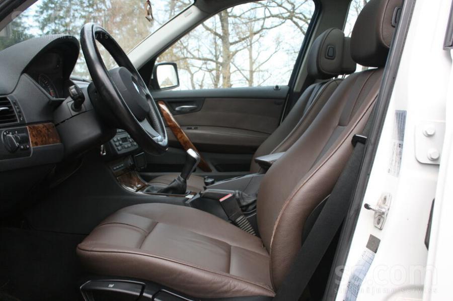 Balts BMW X3 2007 Jelgava, ar dzinēja tilpumu 2.00 L un nobraukumu 280 tūkst. km par 5795 €, foto 15 vietnē AUTOMOTO.COM.LV