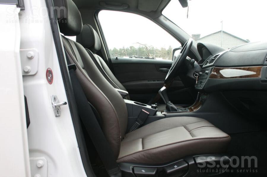 Balts BMW X3 2007 Jelgava, ar dzinēja tilpumu 2.00 L un nobraukumu 280 tūkst. km par 5795 €, foto 20 vietnē AUTOMOTO.COM.LV