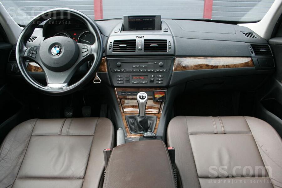 Balts BMW X3 2007 Jelgava, ar dzinēja tilpumu 2.00 L un nobraukumu 280 tūkst. km par 5795 €, foto 22 vietnē AUTOMOTO.COM.LV