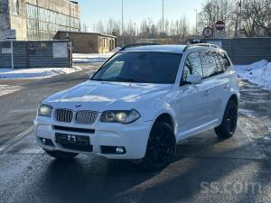 White BMW X3 2007 in Jelgava, with an engine capacity of 3.00 L and mileage of 263 thousand km for 5700 €, photo  on AUTOMOTO.COM.LV