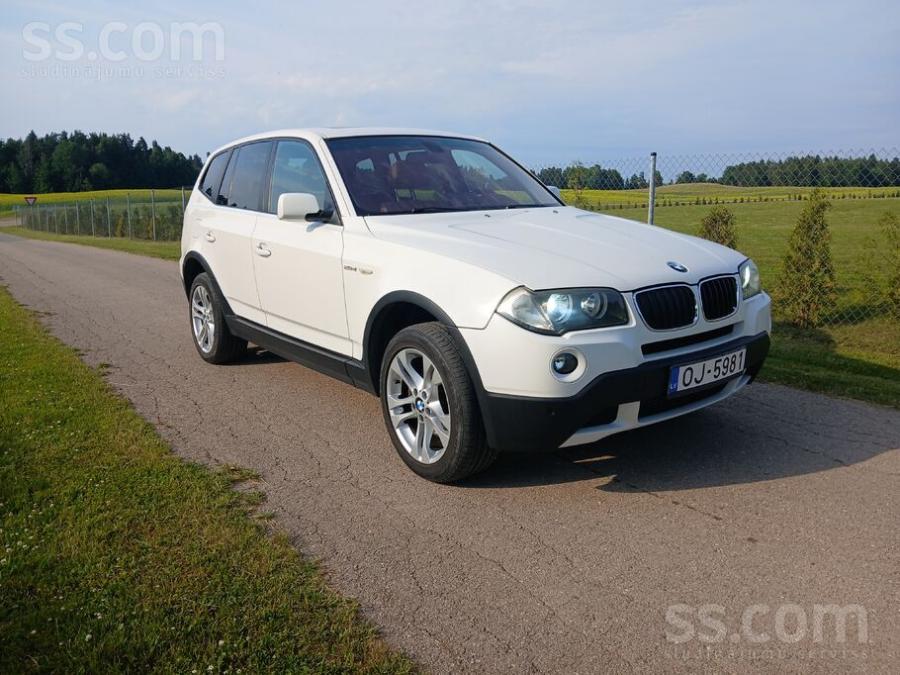 Balts BMW X3 2007 Cēsis, ar dzinēja tilpumu 2.00 L un nobraukumu 312 tūkst. km par 5000 €, foto 1 vietnē AUTOMOTO.COM.LV