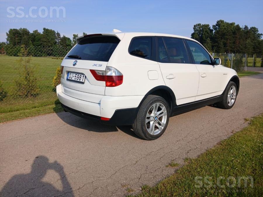 Balts BMW X3 2007 Cēsis, ar dzinēja tilpumu 2.00 L un nobraukumu 312 tūkst. km par 5000 €, foto 3 vietnē AUTOMOTO.COM.LV