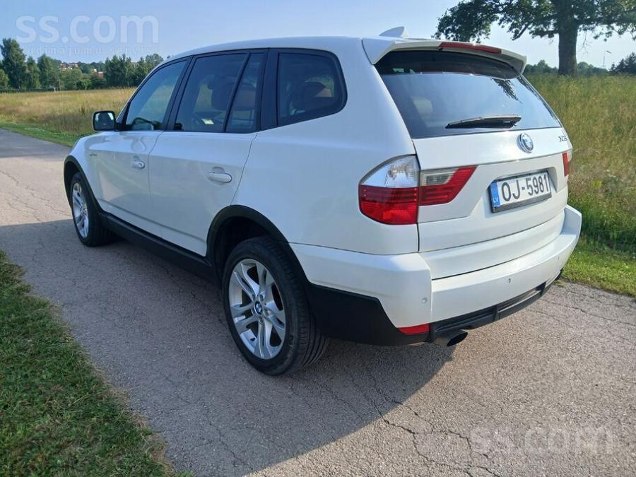 Balts BMW X3 2007 Cēsis, ar dzinēja tilpumu 2.00 L un nobraukumu 312 tūkst. km par 5000 €, foto 4 vietnē AUTOMOTO.COM.LV