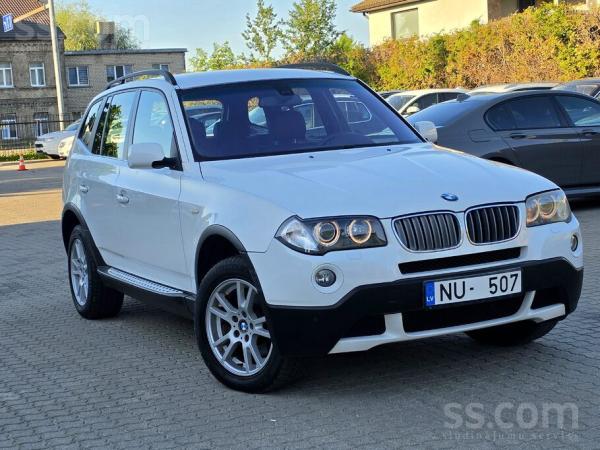 White BMW X3 2007 in Jelgava, with an engine capacity of 2.50 L and mileage of 260 thousand km for 5999 €, photo 5 on AUTOMOTO.COM.LV