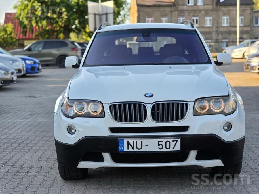 Balts BMW X3 2007 Jelgava, ar dzinēja tilpumu 2.50 L un nobraukumu 260 tūkst. km par 5999 €, foto 1 vietnē AUTOMOTO.COM.LV