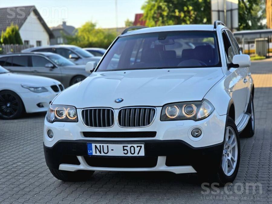 Balts BMW X3 2007 Jelgava, ar dzinēja tilpumu 2.50 L un nobraukumu 260 tūkst. km par 5999 €, foto 3 vietnē AUTOMOTO.COM.LV