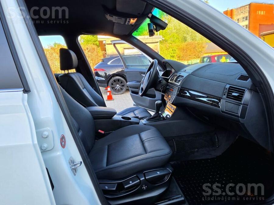 Balts BMW X3 2007 Jelgava, ar dzinēja tilpumu 2.50 L un nobraukumu 260 tūkst. km par 5999 €, foto 15 vietnē AUTOMOTO.COM.LV