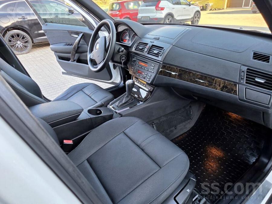 Balts BMW X3 2007 Jelgava, ar dzinēja tilpumu 2.50 L un nobraukumu 260 tūkst. km par 5999 €, foto 16 vietnē AUTOMOTO.COM.LV