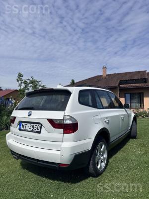 White BMW X3 2007 in Bauska, with an engine capacity of 3.00 L and mileage of 311 thousand km for 5250 €, photo 3 on AUTOMOTO.COM.LV